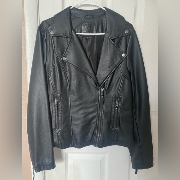 Max Studio | Jackets & Coats | Max Studio Faux Leather Jacket | Poshmark